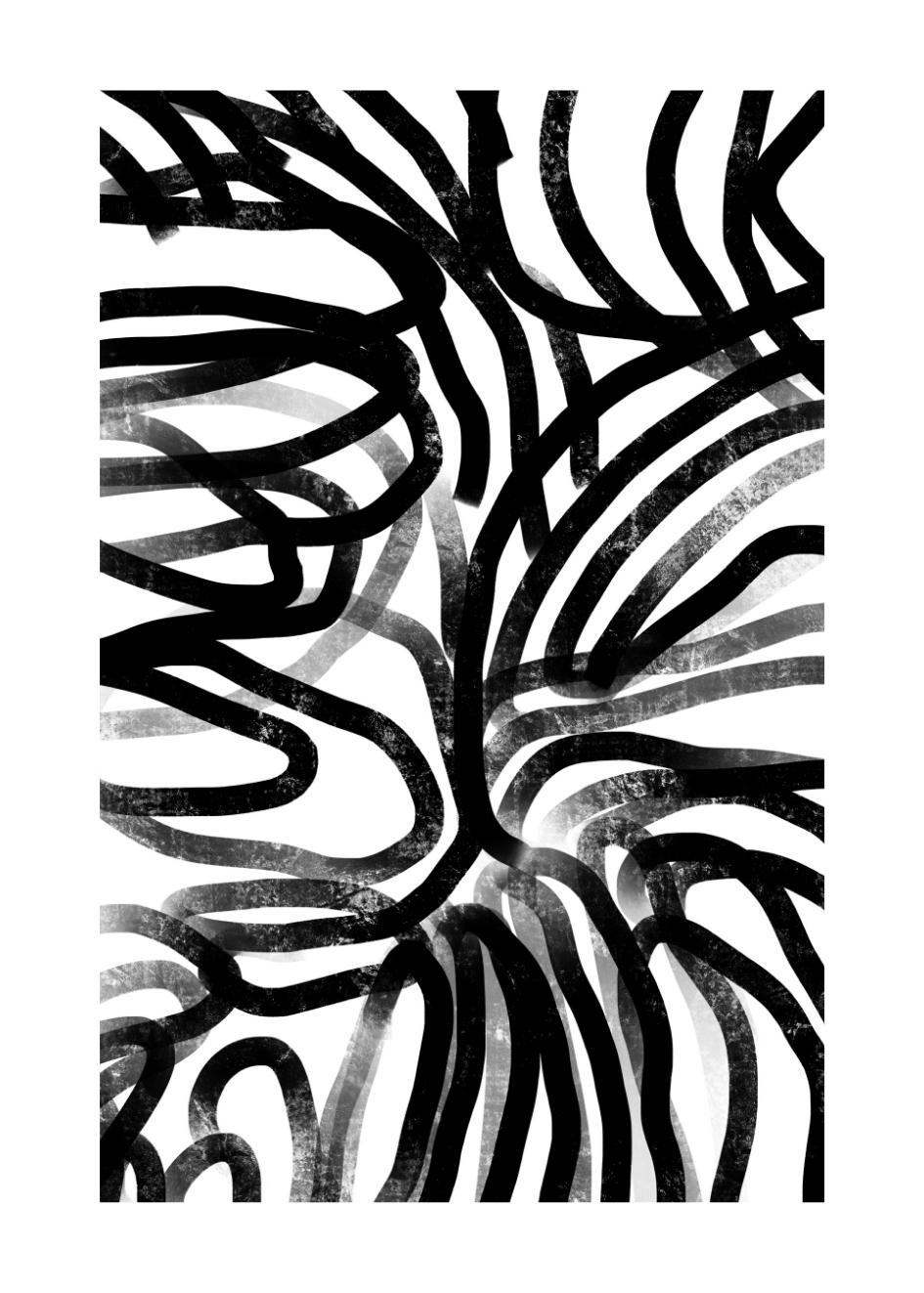 Tangle Up Poster - Cuadros Abstract | Studio Malek