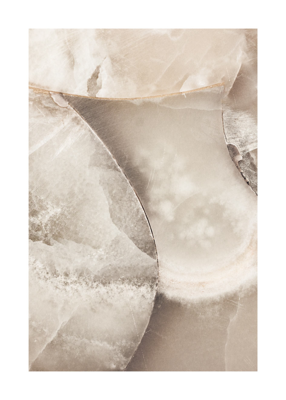 White Quartz Poster - Cuarzo blanco |Studio Malek